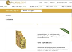 Alternative Gold Backed Currency in the U.S. | Are Goldbacks Legit