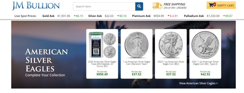 JM Bullion Reviews for 2023 | Online Gold & Silver Dealer